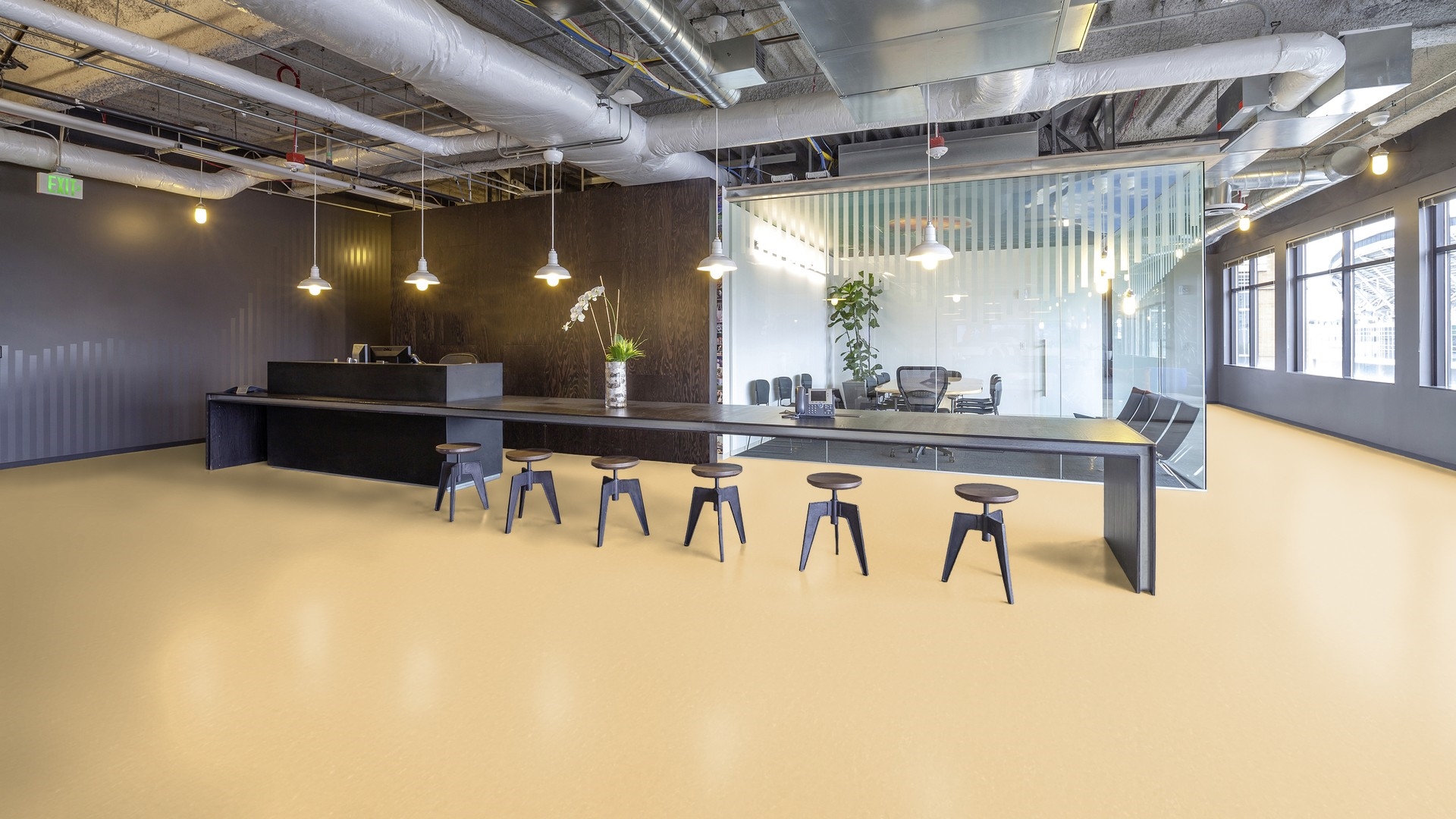 Linoleum Gulv Tarkett Originale XF2 2,5 mm. Farve 402 Foam